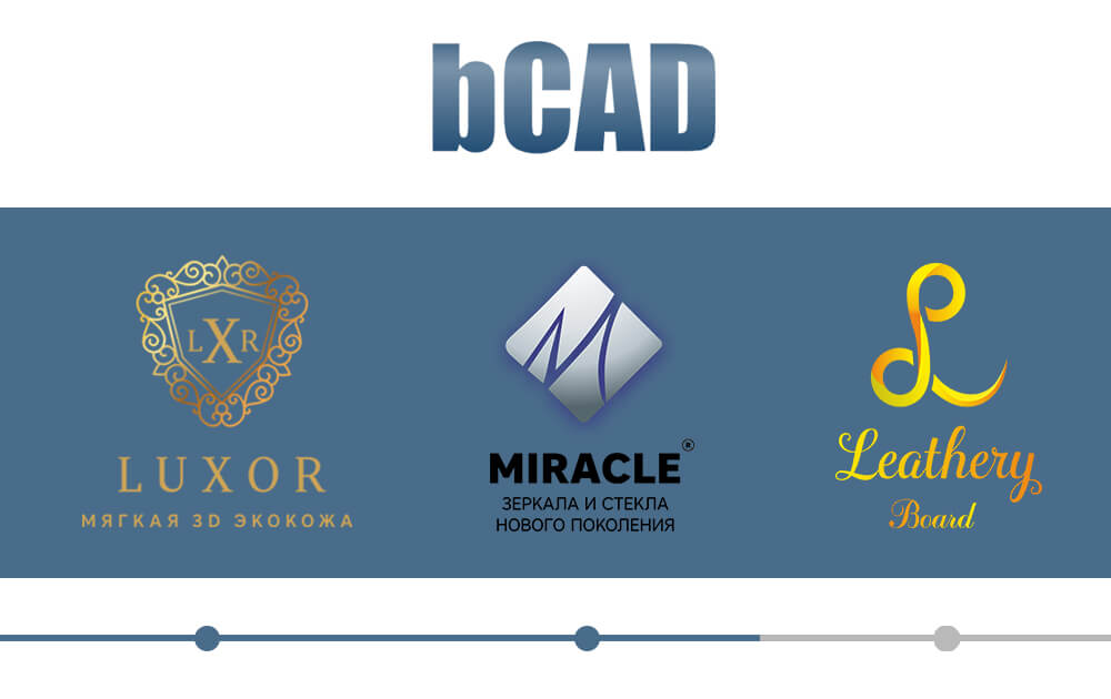 Библиотеки bCAD пополнились декоративными зеркалами и стеклами Miracle ...